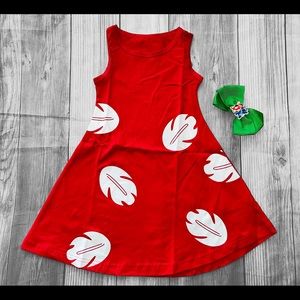 Dresses | Lilo And Stitch Dress And Bow | Poshmark